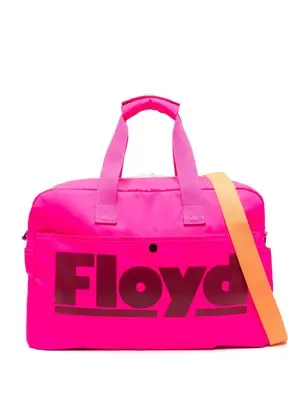 FLOYD Logo-print Zipped Holdall - Pink