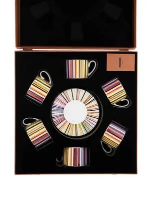 Missoni Jenkins Tea Cup And Saucer - Yellow