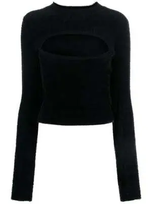 Moschino Jeans Cut Out Sweaters For Women
