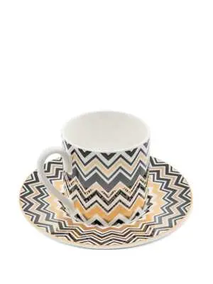 Missoni Zigzag-print Coffee Cup And Saucer