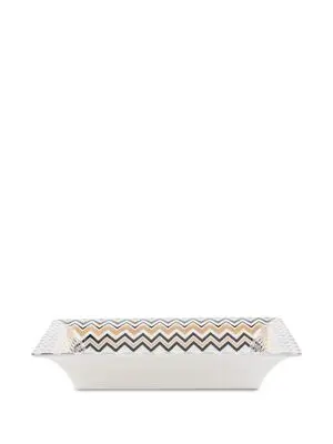 Missoni Zigzag-print Porcelain Trinket Tray