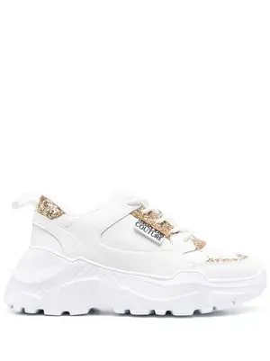 Versace Jeans Couture Glitter Sneakers For Women
