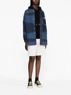 Kenzo Patchwork Denim Shirt