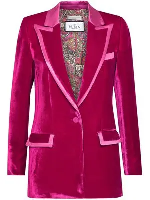 Philipp Plein Single Breasted Blazers For Women
