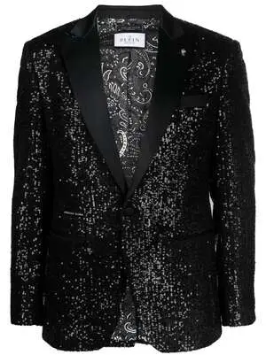 Philipp Plein Sequin-embellished Blazer