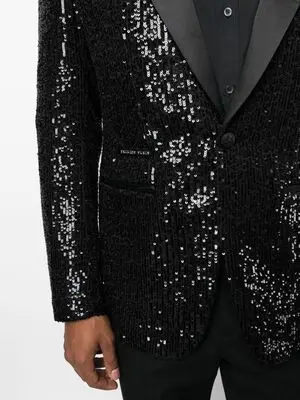 Philipp Plein Sequin-embellished Blazer