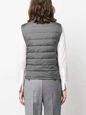 Thom Browne 4-bar Stripe Padded Gilet