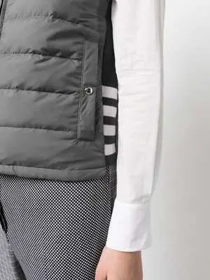 Thom Browne 4-bar Stripe Padded Gilet