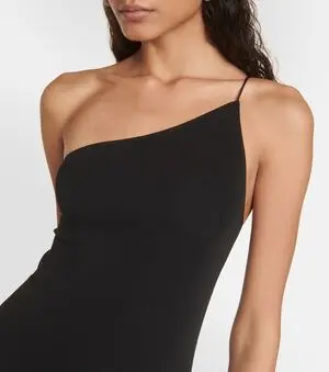 NILI LOTAN Elinor One-shoulder Gown