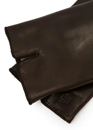 HANDSOME STOCKHOLM Leather Gloves - Tan