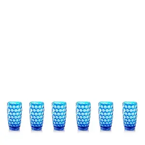 MARIO LUCA GIUSTI Acrylic Lente Acrylic Highball, Set Of 6 - Blue