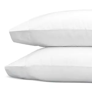 MATOUK Milano Hemstitch Standard Pillowcase, Pair - White