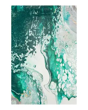 DALYN RUG COMPANY Kikiamo Kk10 Area Rug, 5' X 7'6 - Emerald/green