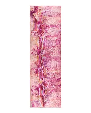 DALYN RUG COMPANY Kikiamo Kk16 Runner Area Rug, 2'3 X 7'6 - Flamingo/pink