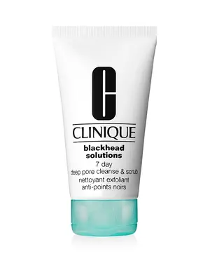CLINIQUE Blackhead Solutions 7 Day Deep Pore Cleanse & Face Scrub - No Color