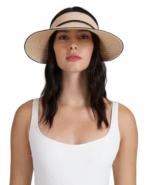 Eugenia Kim Trixie Visor - Tan/black