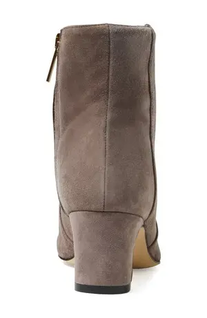 Bruno Magli Valeria Zip Bootie - Mink Suede