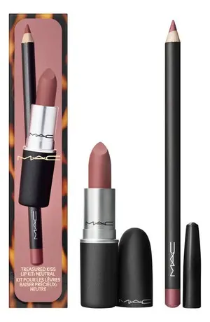 MAC COSMETICS Treasured Kiss Lip Kit $45 Value