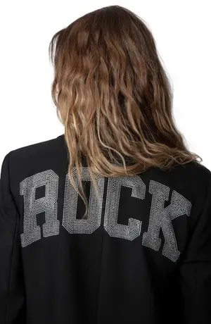 Zadig&Voltaire Viva Rock Strass Blazer
