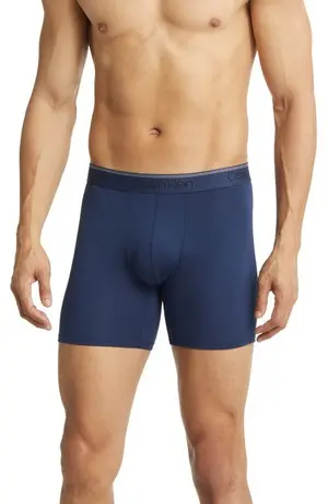 Calvin Klein 5-pack Performance Boxer Briefs - Black/blue Multi