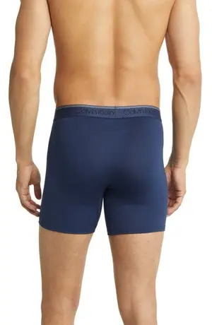 Calvin Klein 5-pack Performance Boxer Briefs - Black/blue Multi