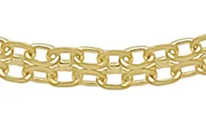 Bony Levy 14k Gold Pattern Chain Necklace