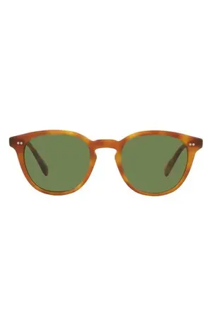 Oliver Spencer Desmon 50mm Sunglasses - Lt Brown