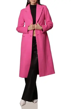 Avec Les Filles Longline Blazer-inspired Coat