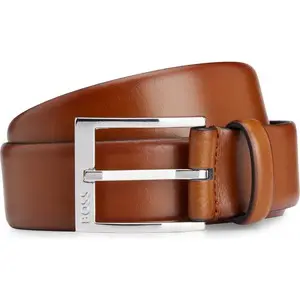 BOSS Elloy Leather Belt - Medium Brown