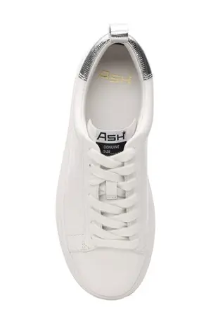 Ash Maya Platform Sneaker - White/ Silver