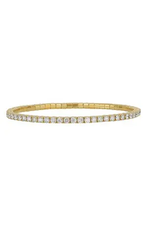 Bony Levy Audrey Trend Diamond Stretch Bracelet - 18k Yellow Gold