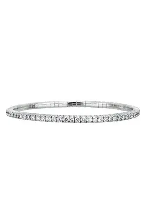 Bony Levy Bony Levy Audrey Trend Diamond Stretch Bracelet 18k White Gold
