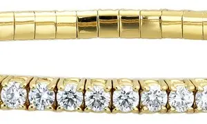 Bony Levy Audrey Trend Diamond Stretch Bracelet - 18k Yellow Gold