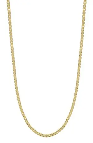 Bony Levy 14k Gold Box Chain Necklace - 14k Yellow Gold