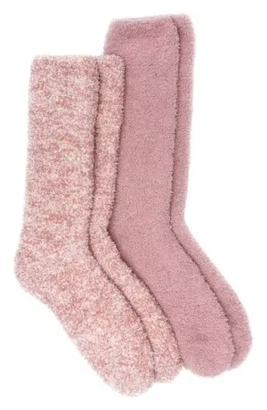 Barefoot Dreams Barefoot Dreams 2-Pack CozyChic™ Socks Morning Haze Multi