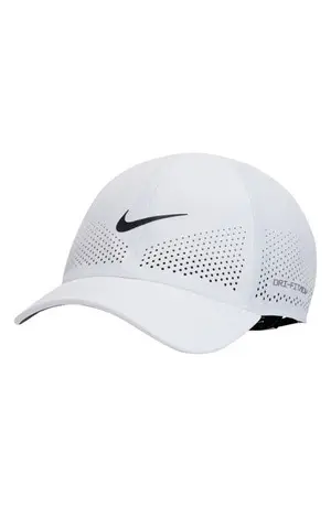 Nike Dri-FIT ADV Club Baseball Cap White/black