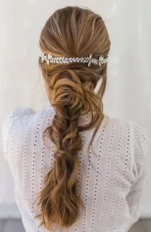 Brides & Hairpins Paris Opal & Crystal Halo - Silver