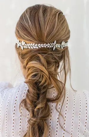Brides & Hairpins Paris Opal & Crystal Halo - Silver