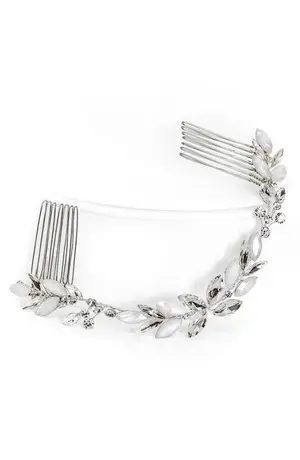 Brides & Hairpins Monroe Halo Comb - Silver