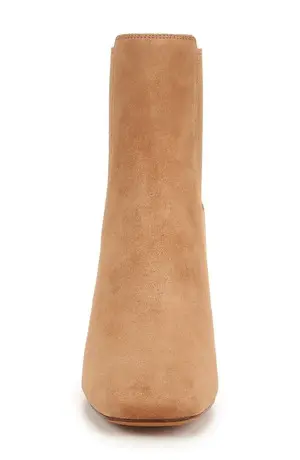 Vince Kimmy Suede Booties - Tan