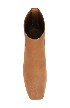 Vince Kimmy Suede Booties - Tan