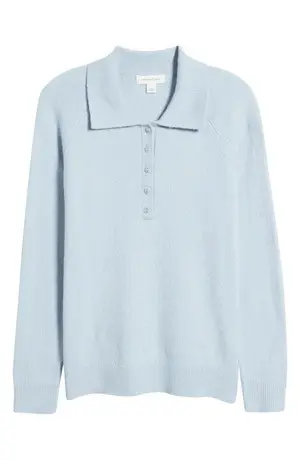 Treasure & Bond Cotton Blend Polo Sweater