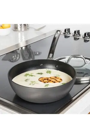 VIKING 3-quart Hard Anodized Nonstick Saucier With Lid
