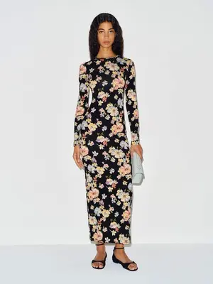 REFORMATION Tommie Knit Maxi Dress - Multi