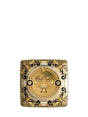 Versace Prestige Gala Porcelain Valet Tray - Gold,black
