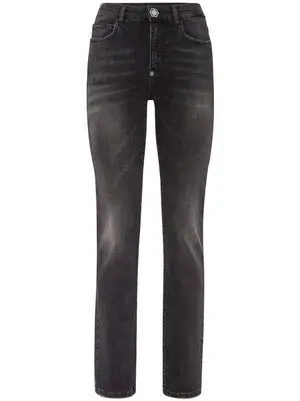 Philipp Plein Mid-rise Straight-leg Jeans