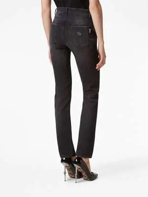Philipp Plein Mid-rise Straight-leg Jeans