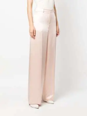 Magda Butrym Wide-leg Silk Trousers - Pink