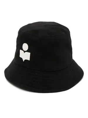 Isabel Marant Haley Bucket Hat - Black