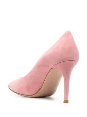 GIANVITO ROSSI 90mm Pointed Pumps - Pink